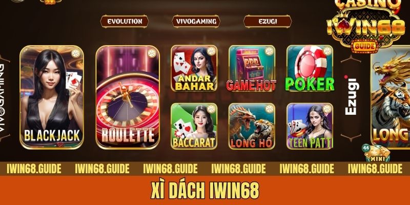 Xì Dách tại Iwin68 - Công Thức Đánh Bất Bại Ăn Sập Cả Làng